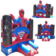 inflatable spiderman trampoline No.:CQB345 For Sale Factory price Cheap ...