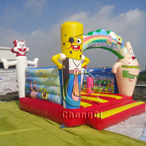 inflatable spongebob bouncer No.:CQB776 For Sale Factory price Cheap ...