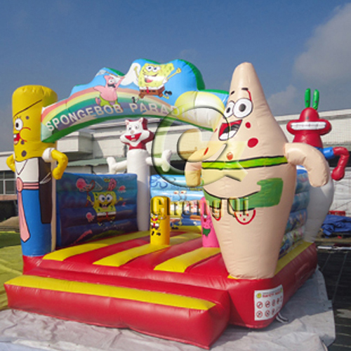 inflatable spongebob bouncer No.:CQB776 For Sale Factory price Cheap ...